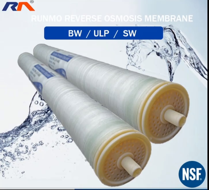 Runmo RM-BW-4040 RO Membrane fabrica agua salobre RO Membrane BW4040 ...
